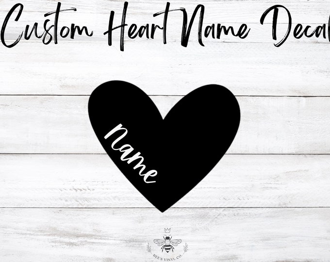 Custom Vinyl Text Decal FREE SHIPPING Choose Your Font, Size, Color ...