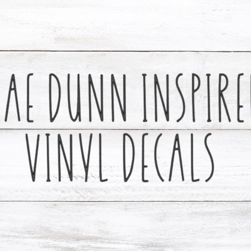 Rae Dunn Decals - Etsy