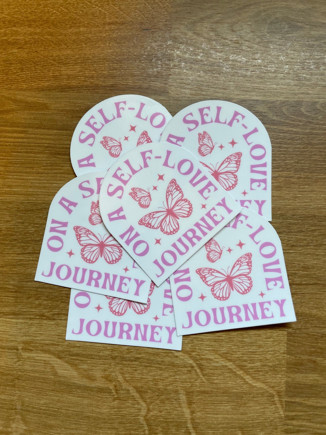 On A Self Love Journey Sticker - Self Love Sticker - Positivity ...
