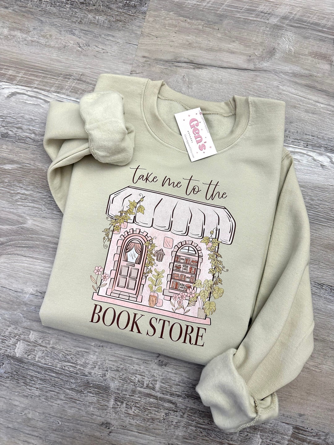 Take Me to the Book Store Sweatshirt,bookish Sweatshirt,book Lover ...