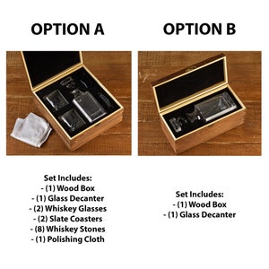 Barware Set | Personalized Whiskey Decanter Set | Gift for Husband ...