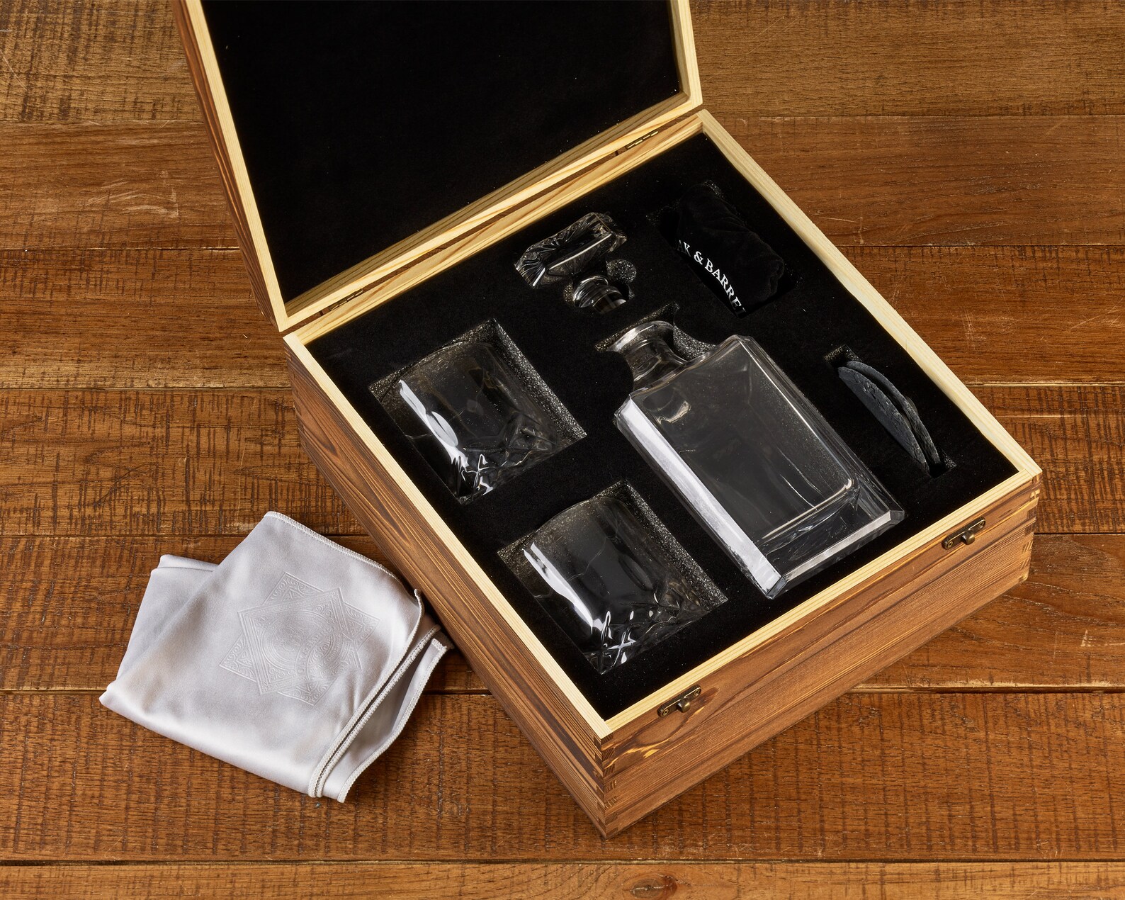 Barware Set Personalized Whiskey Decanter Set Gift for - Etsy