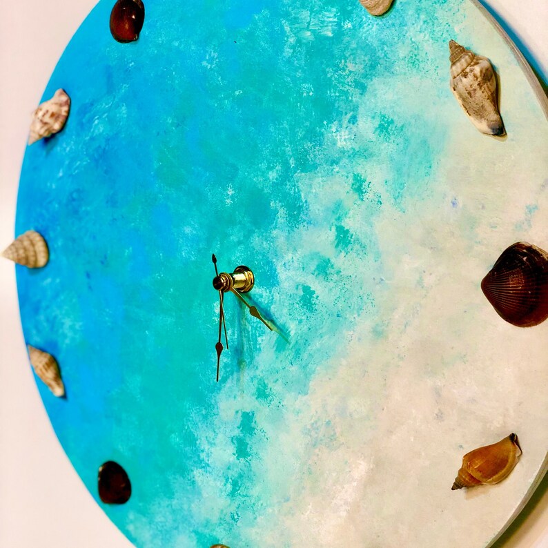 Beach Clock | Summer Clock | Beach House Decor | Beach House Clock ...