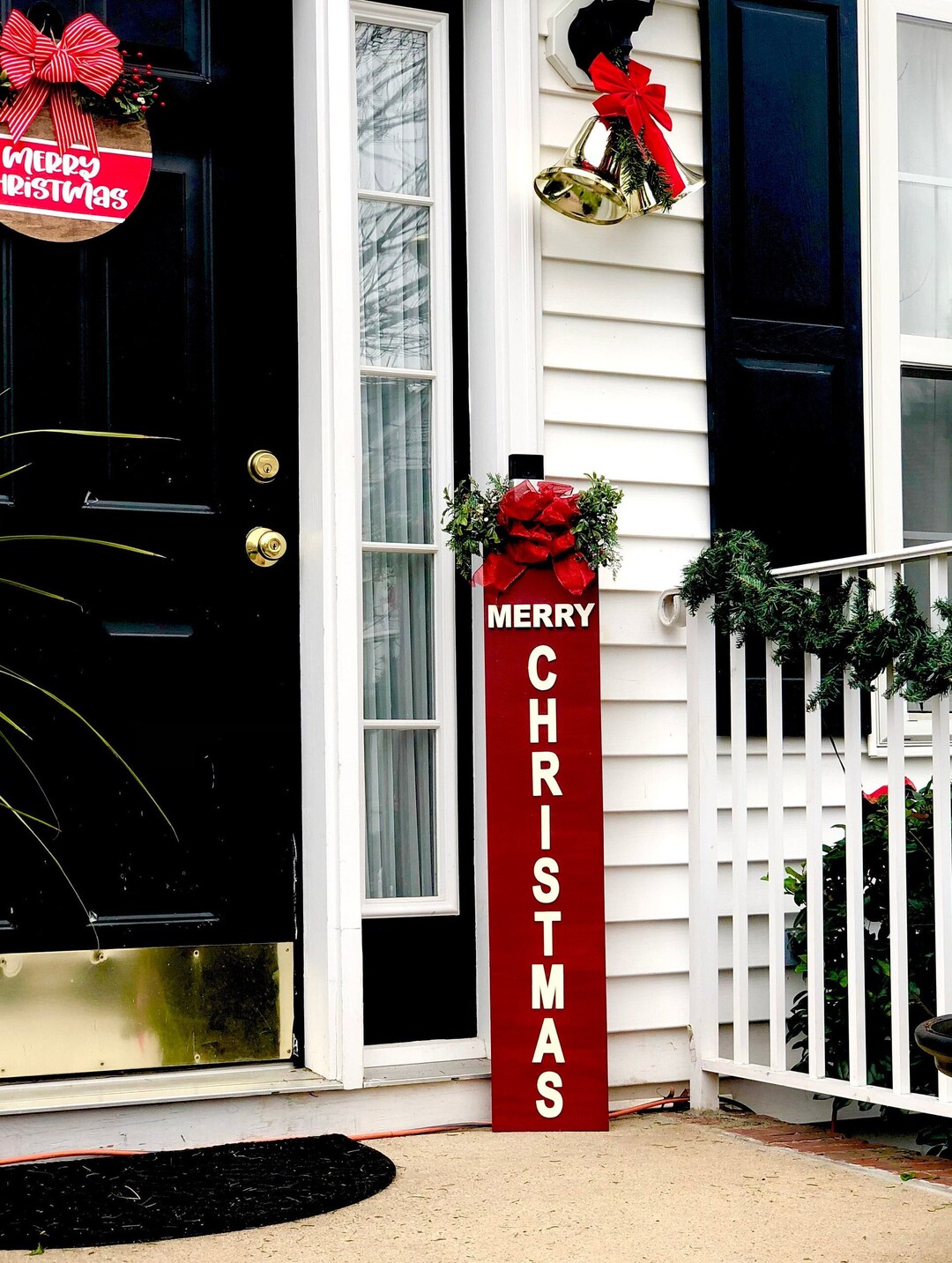 Christmas Porch Sign | Outdoor Christmas Sign | Outdoor Christmas Decor ...