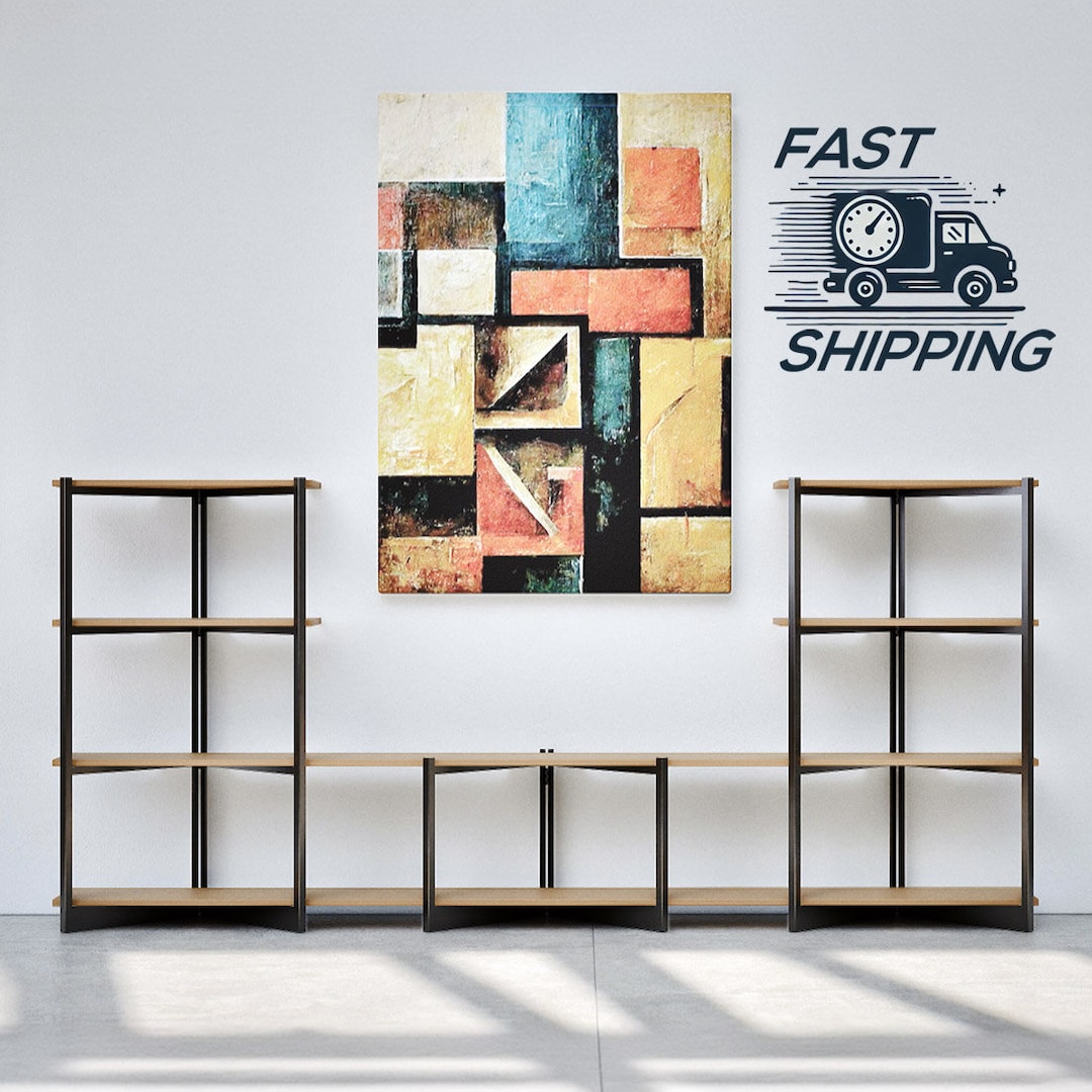 Steel Modern Record Shelf Brackets - Etsy