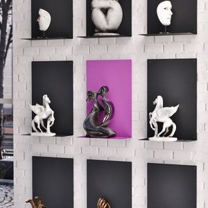 Modern Art Display Stand for Home Office Bedroom Gallery Decor Custom ...