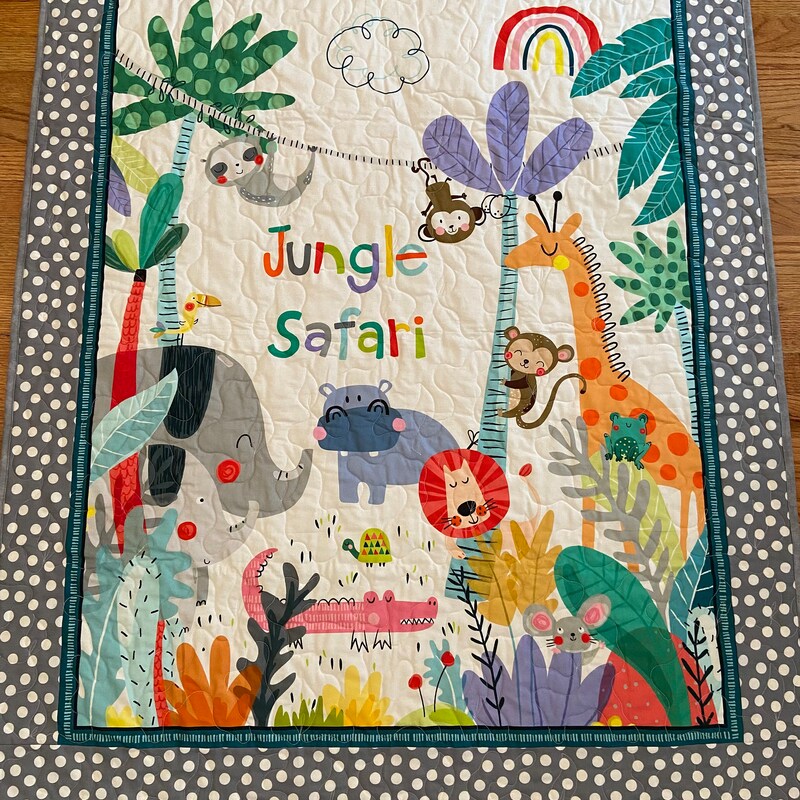 Jungle Animals Quilt - Etsy