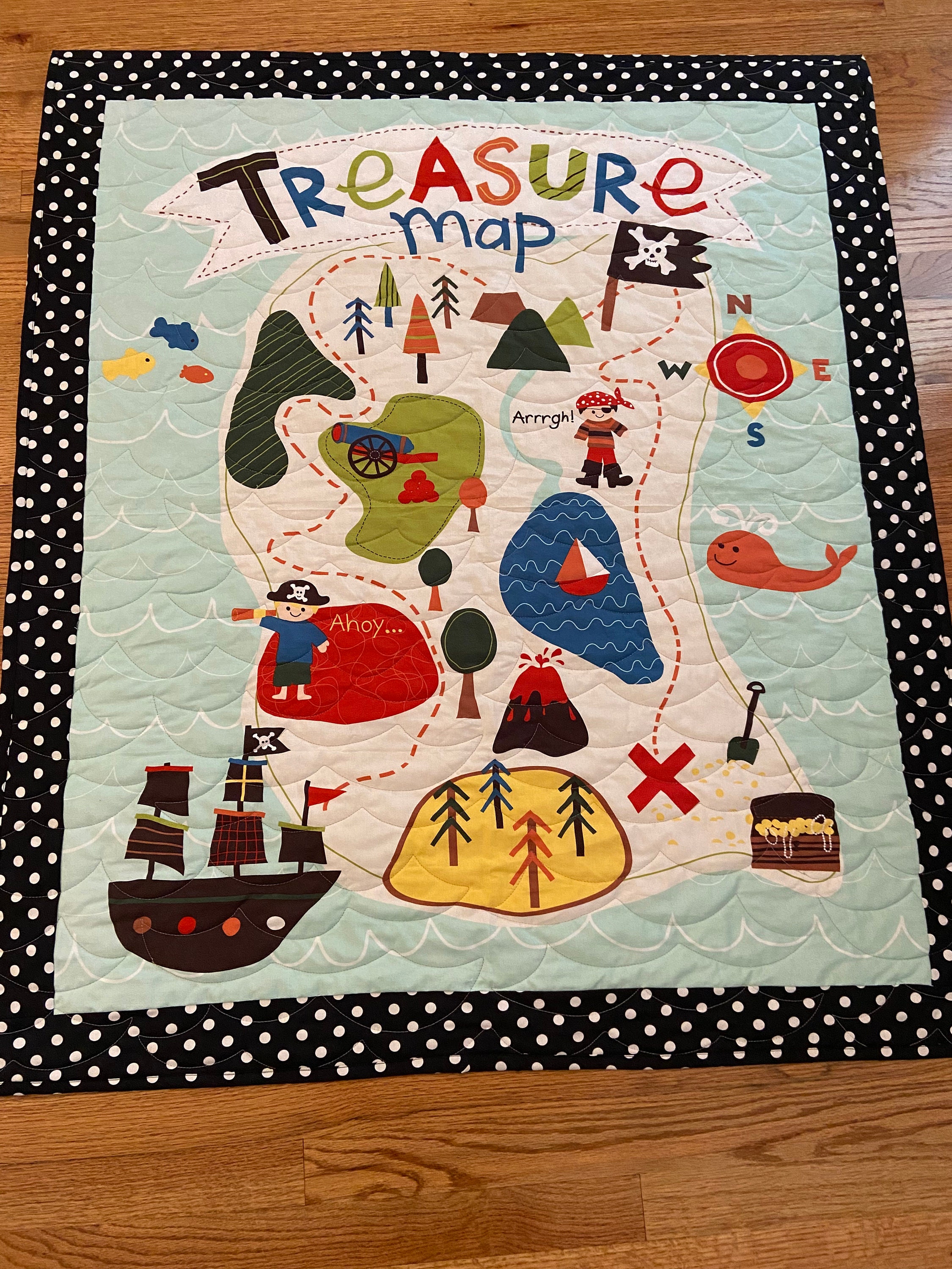Pirate Treasure Map - Etsy