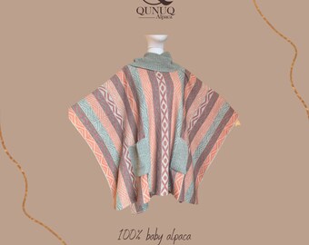 Pure 100% Peruvian Baby Alpaca Wool Wrap Cape Women's - Etsy