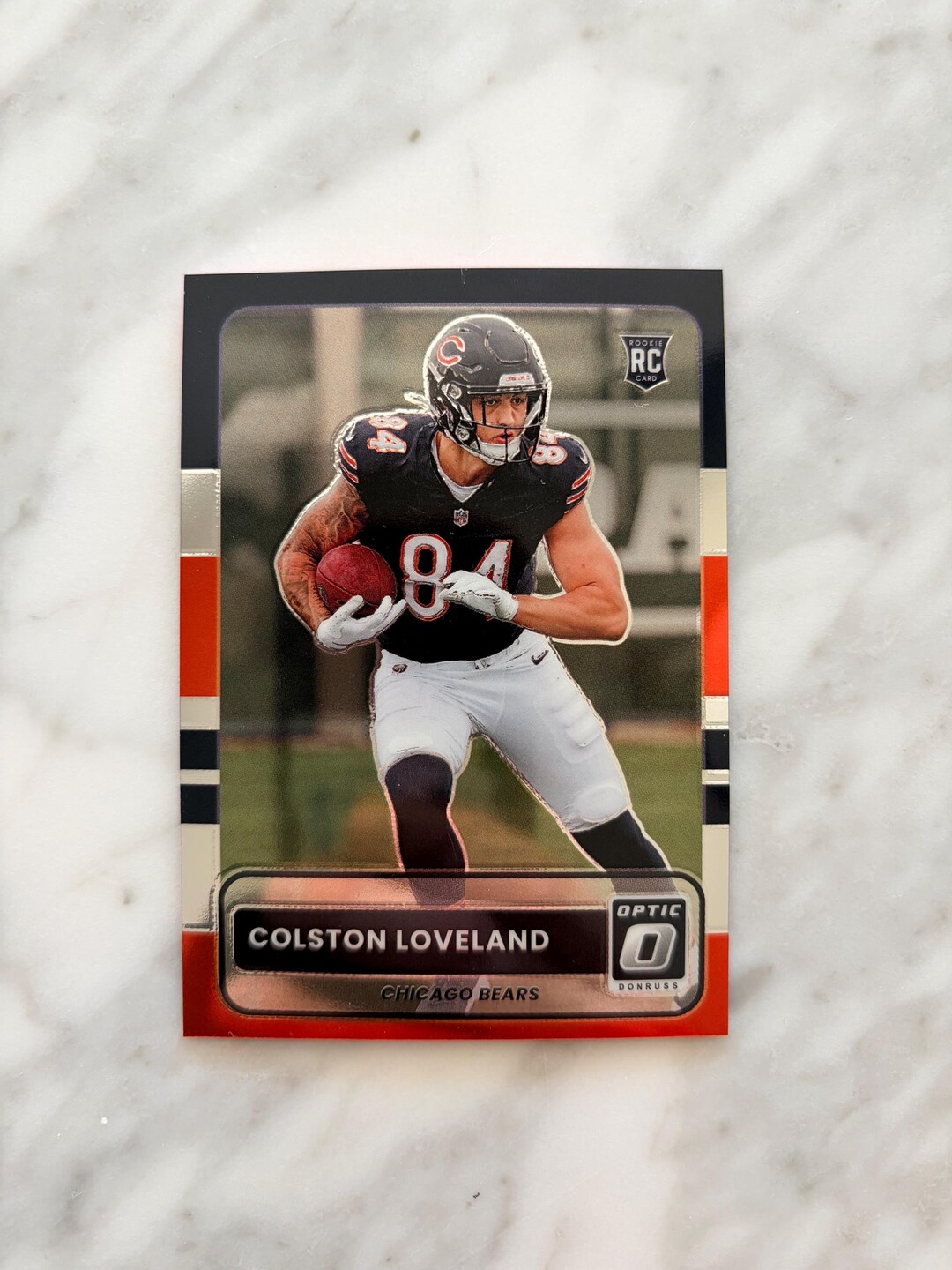 Colston Loveland Rookie Card Chicago Bears Optic Rookie Rare Retro ...