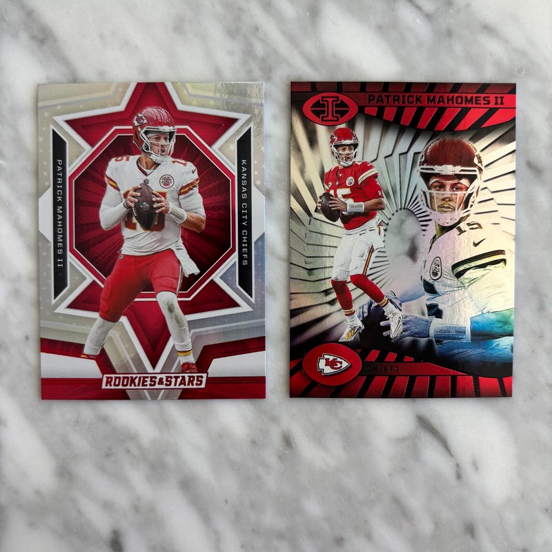 Patrick Mahomes Downtown Cards - Etsy