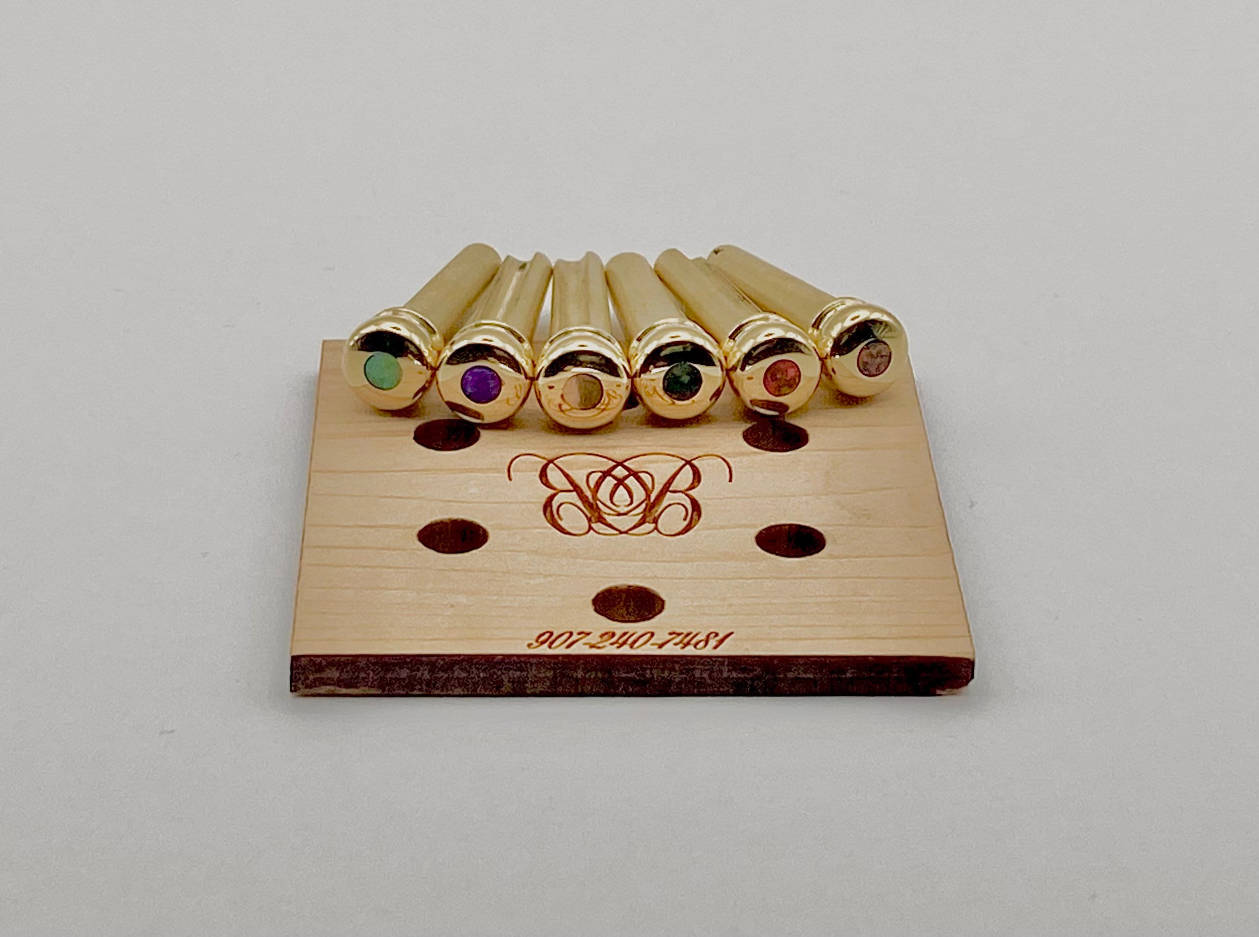 Brass Bridge Pins Made to Fit Taylor Guitars - Etsy