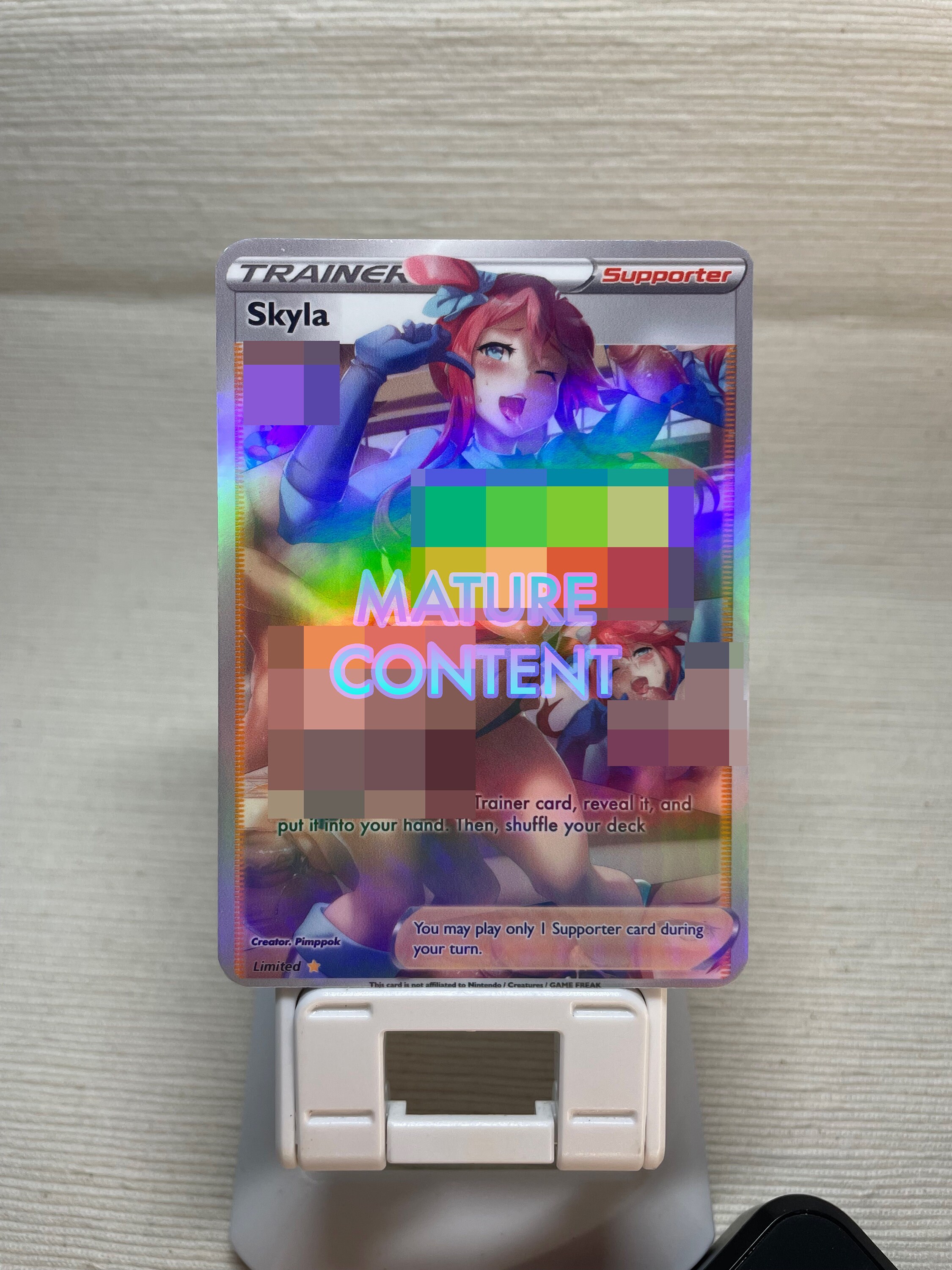 SKYLA CUSTOM Sexy Pokemon Card Proxy Fan Card Orica TCG Hentai | Etsy India SKYLA CUSTOM Sexy Pokemon Card Proxy Fan Card Orica TCG Hentai | Etsy India