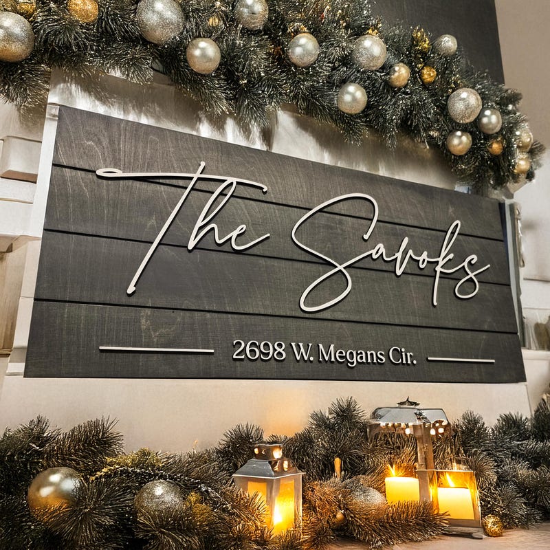 Personalized Wall Sign - Etsy