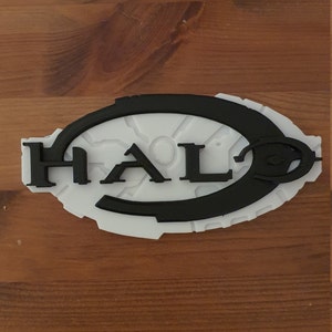 Halo Emblem Master Chief Gaming Room Halo Novelty - Etsy UK