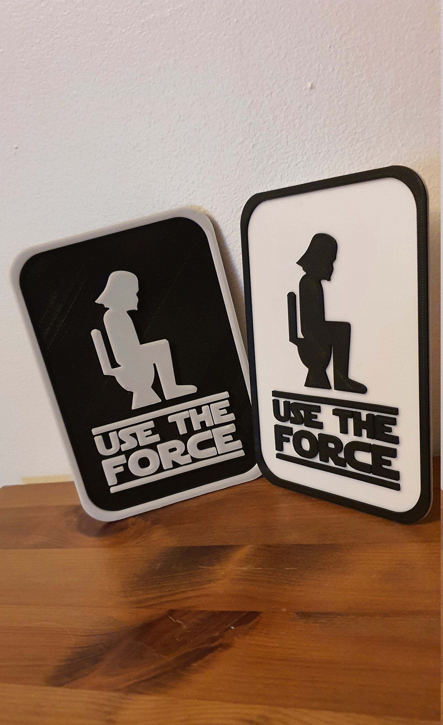 Star Wars Darth Vader Use the Force Toilet Sign Gaming - Etsy UK