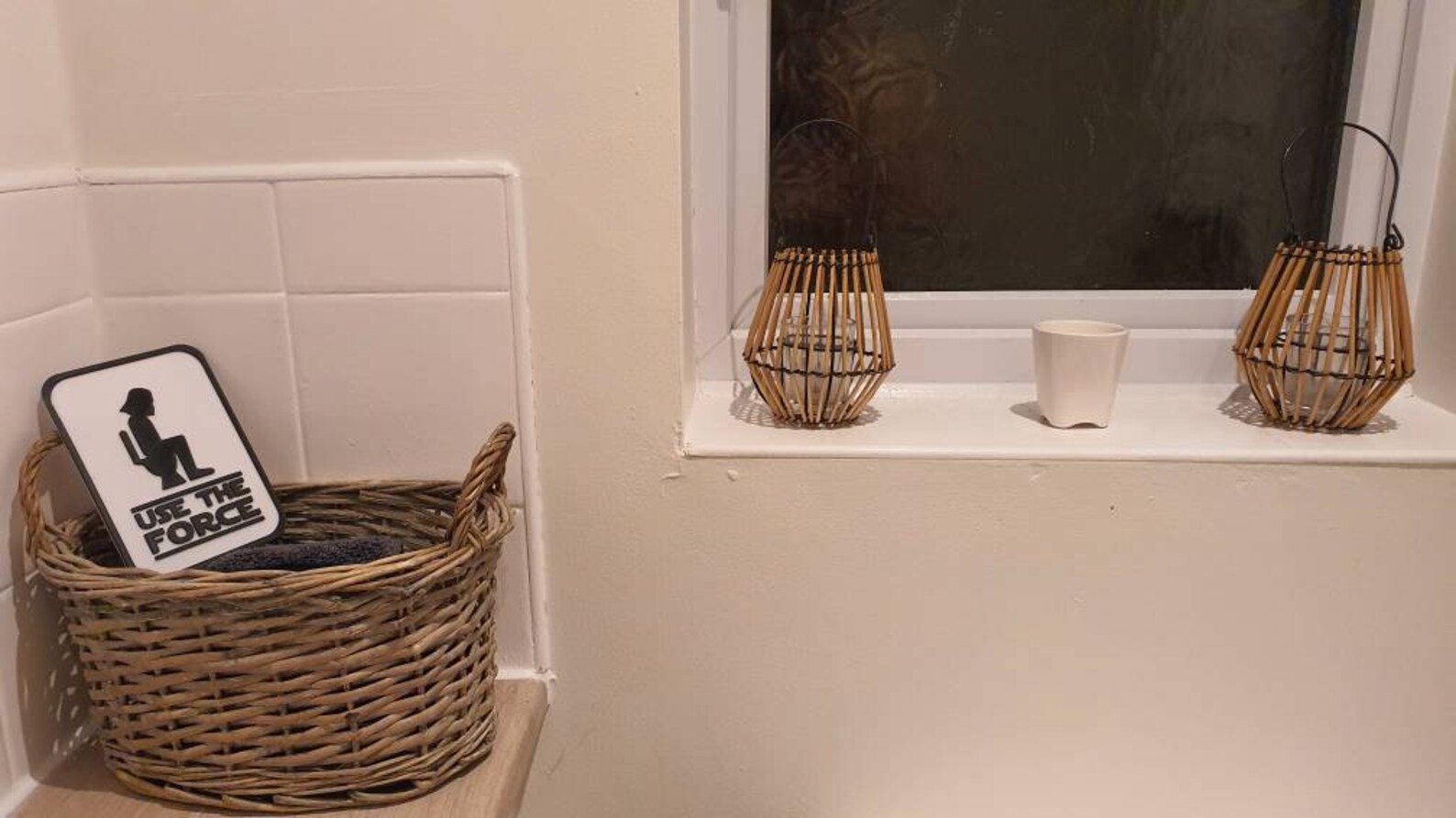 Star Wars Darth Vader Use the Force Toilet Sign Gaming - Etsy