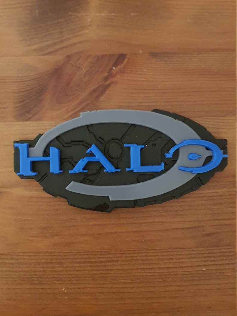 Halo Emblem Master Chief Gaming Room Halo Novelty - Etsy UK