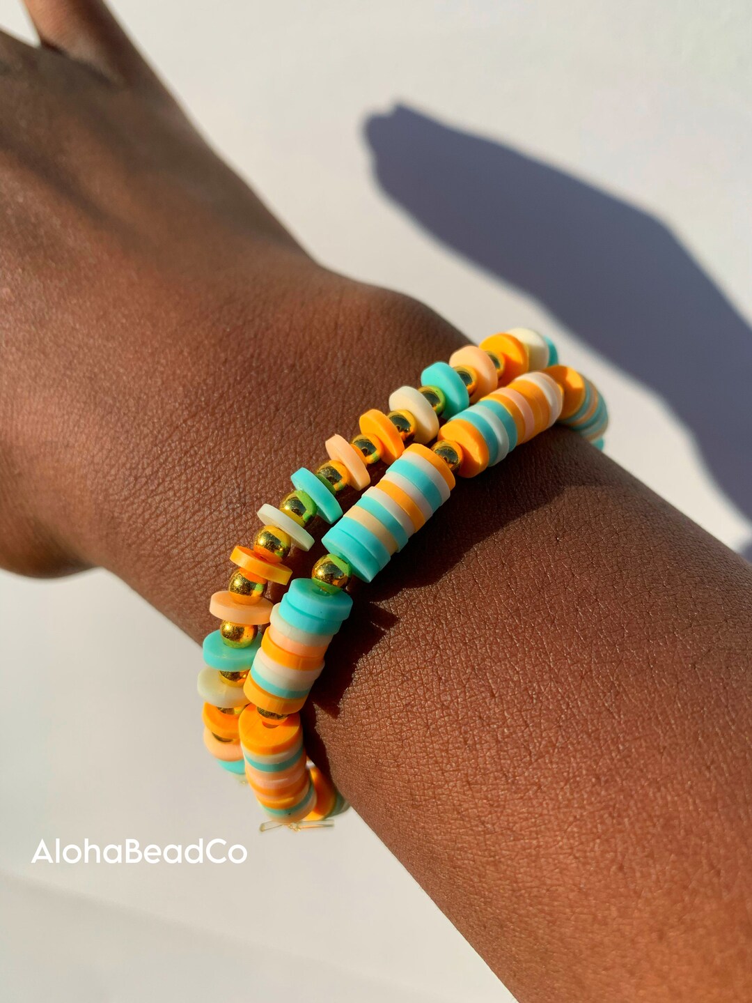 Coastal Waves Preppy Bracelet - - Etsy