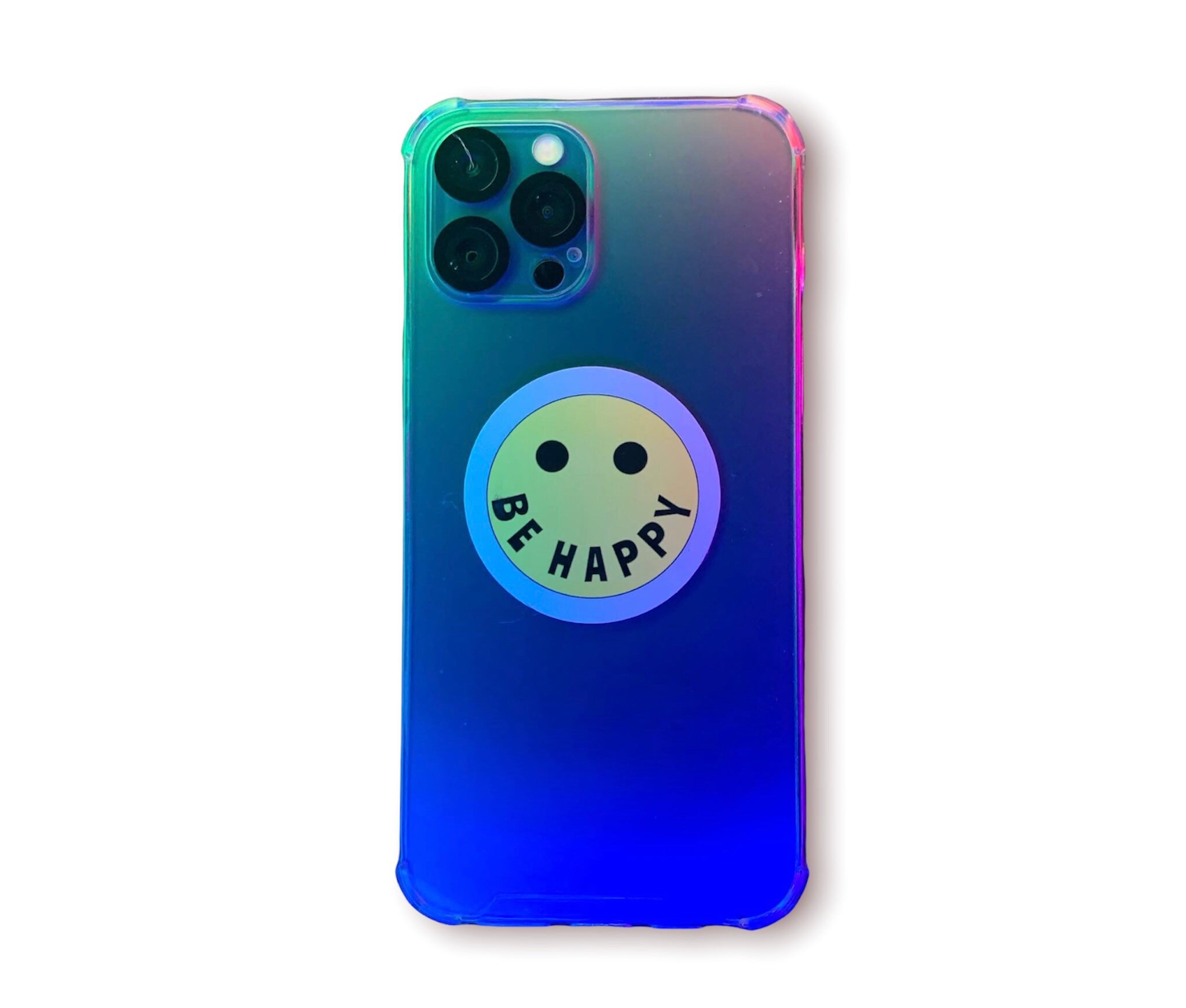 Be Happy Sticker, Smiley Sticker, Trendy Stickers, Laptop Sticker ...