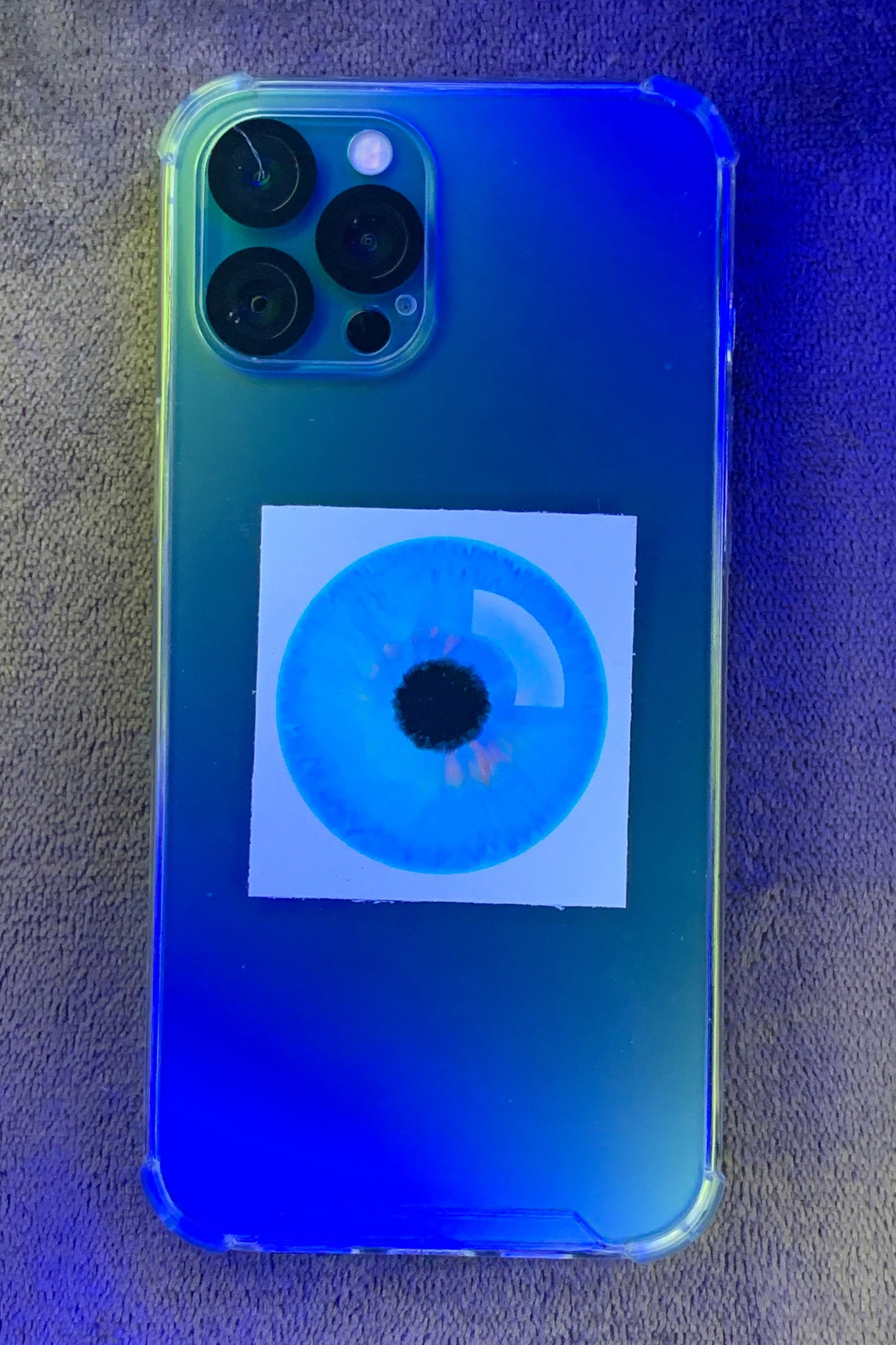 Eye Sticker, Blue Eye Sticker, Trendy Stickers, Eye Laptop Sticker, Eye ...