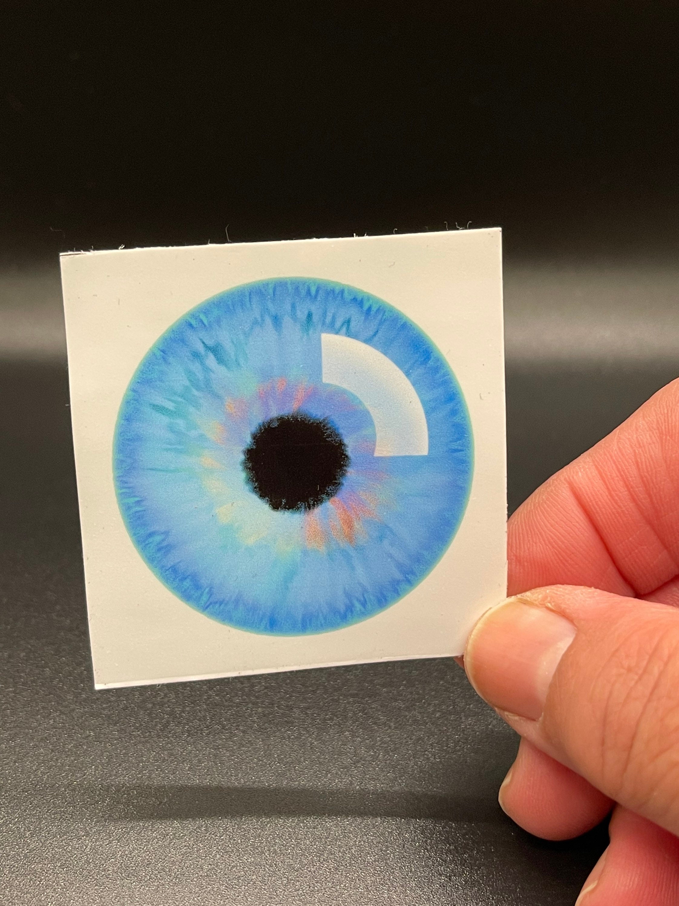 Eye Sticker, Blue Eye Sticker, Trendy Stickers, Eye Laptop Sticker, Eye ...