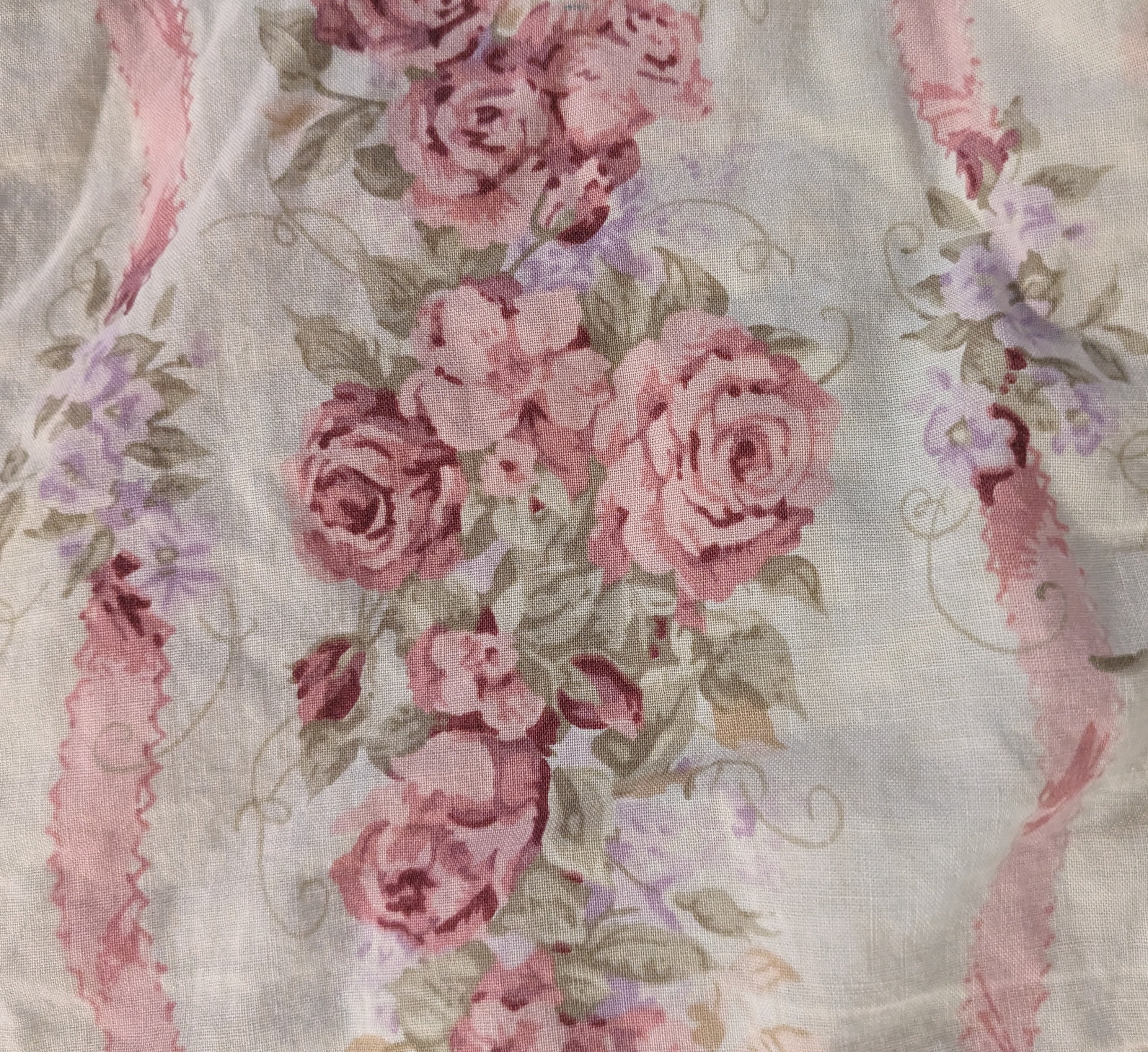 Rose Border Quilt - Etsy