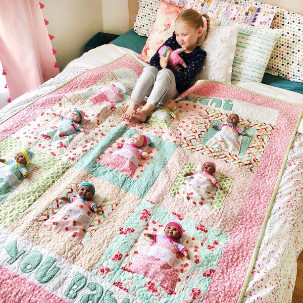 Girl Quilt Pattern - Etsy