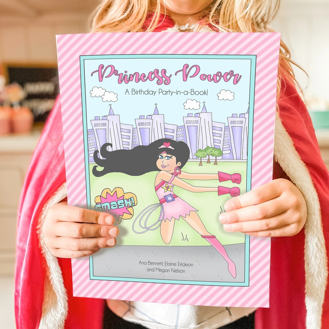PRINTABLE Superhero Birthday Party-in-a-book™ "princess Power ...