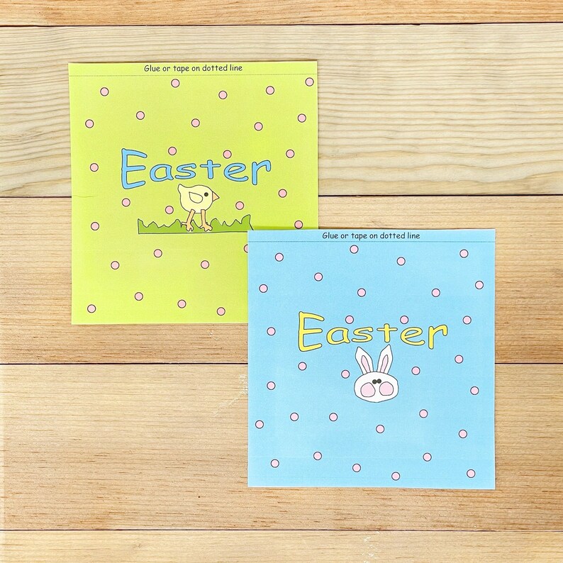 PRINTABLE Easter Candy Bar Wrapper "bunnies and Chicks" (printable ...