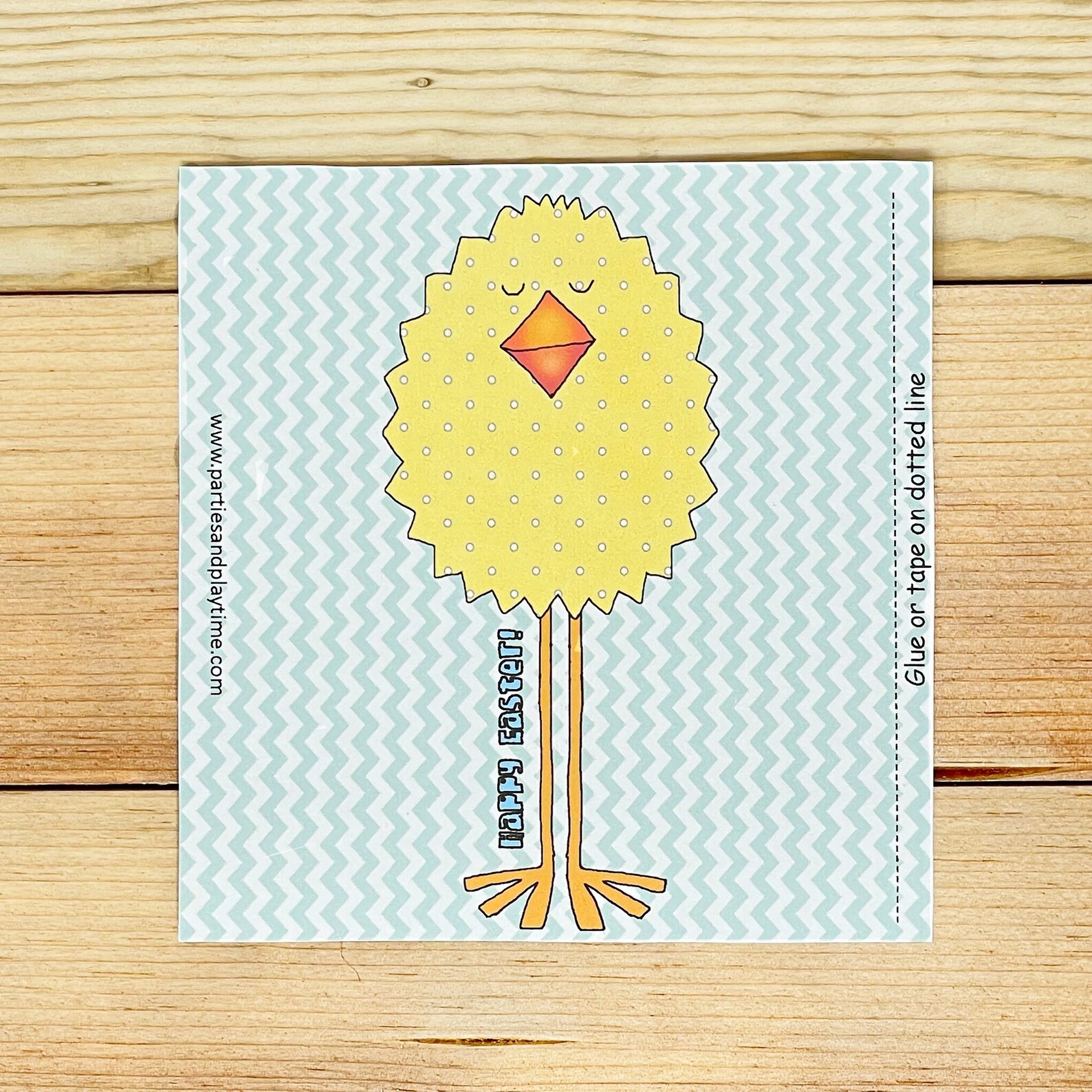 PRINTABLE Easter Treat Label "fluffy Chick" (printable Easter Treat ...
