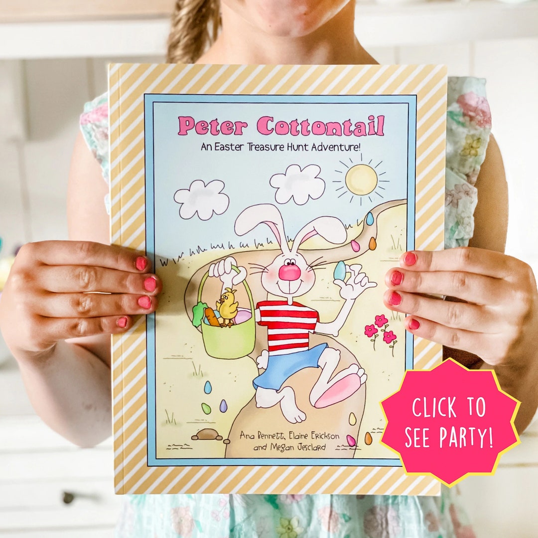 PRINTABLE Easter Party-in-a-book™ "peter Cottontail" (easter Treasure ...