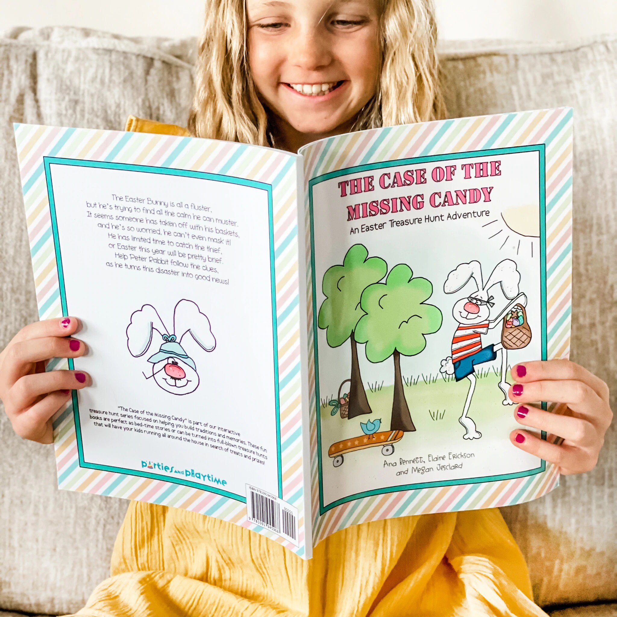 PRINTABLE Easter Party-in-a-book™ "the Case of the Missing Candy ...