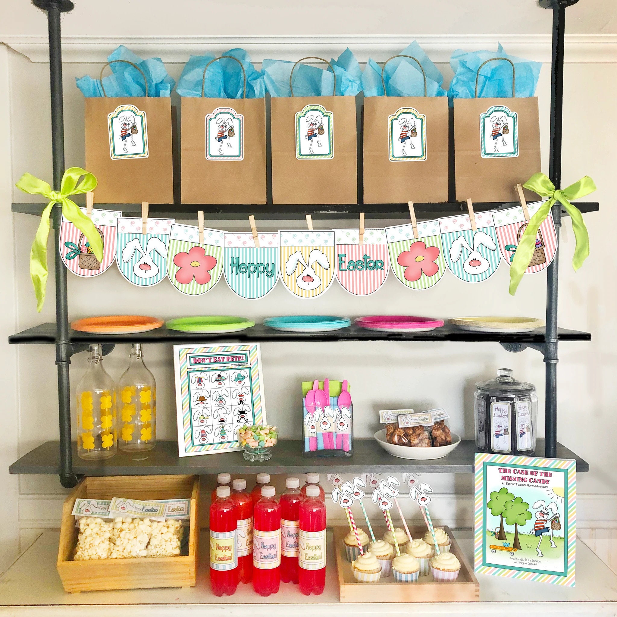 PRINTABLE Easter Party-in-a-book™ "the Case of the Missing Candy ...