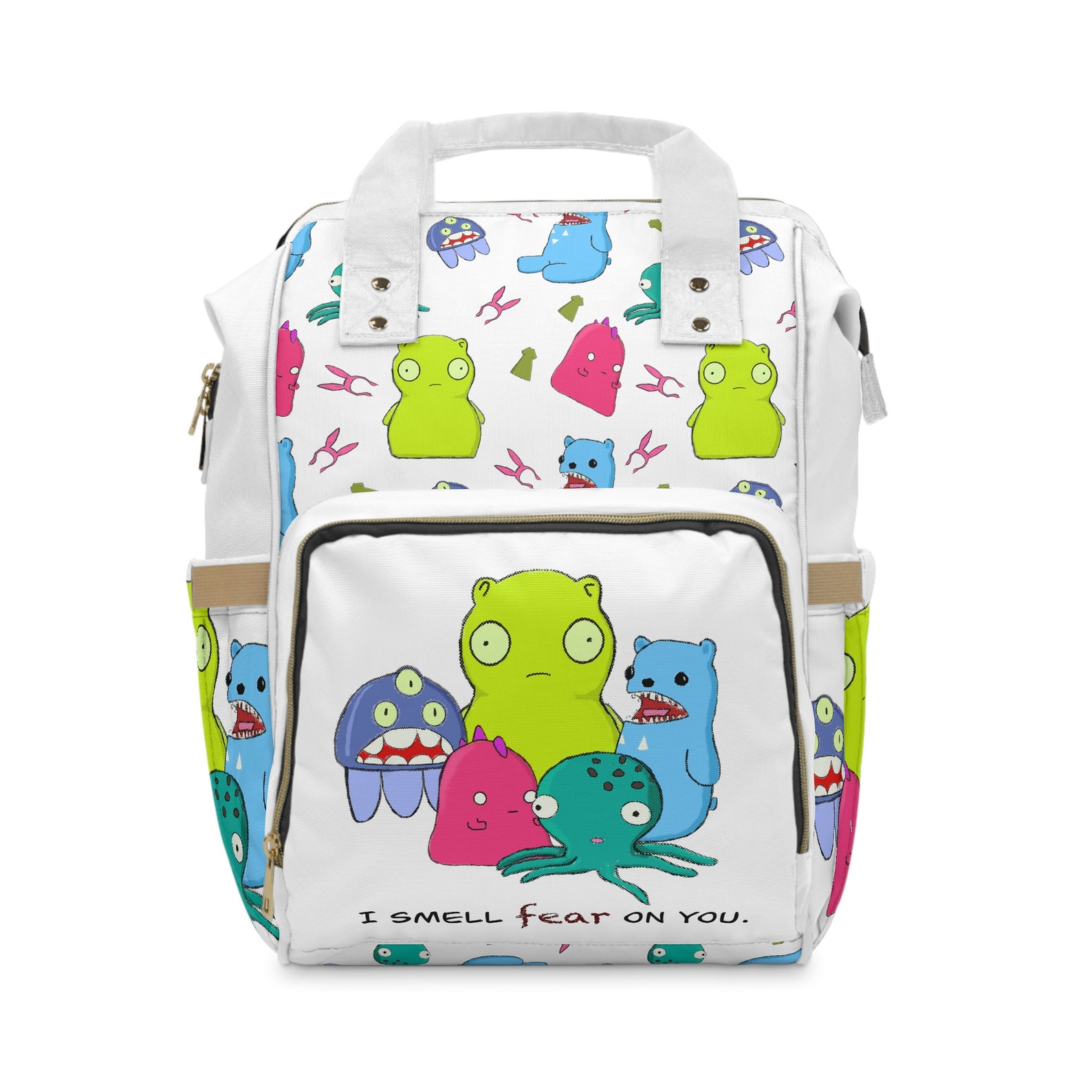 Kuchi Kopi Bobs Burgers Backpack Diaper Bag, Louis Belcher Bag ...