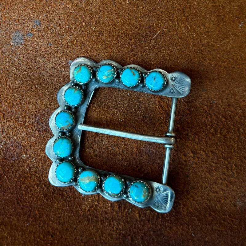 Turquoise Belt Buckle - Etsy