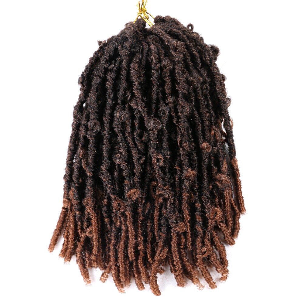 6 Packs Butterfly Locs 14/18/24 Inches , Handmade Crochet Barids Hair ...