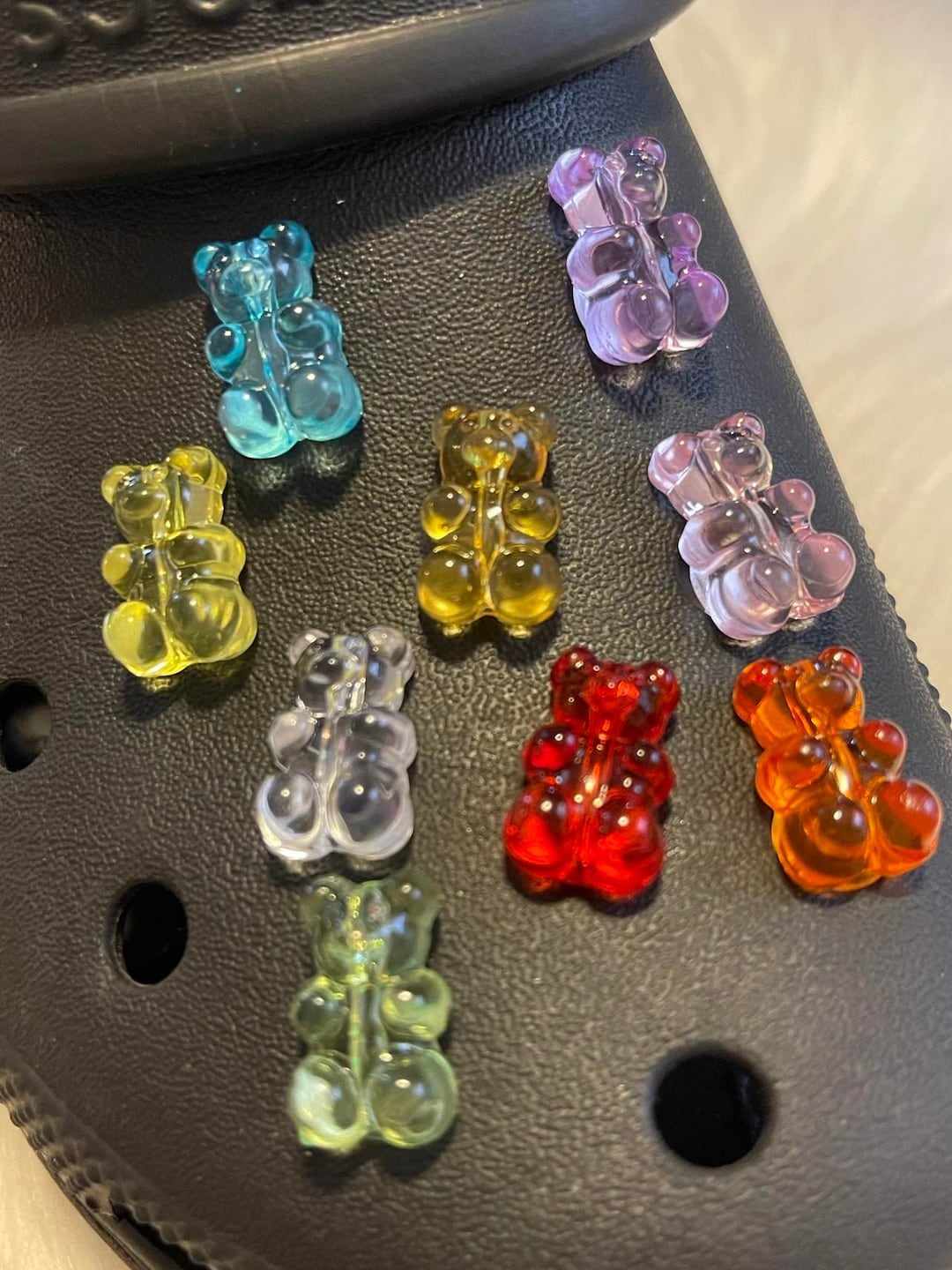 Gummy Bear Croc Shoe Charms - Etsy