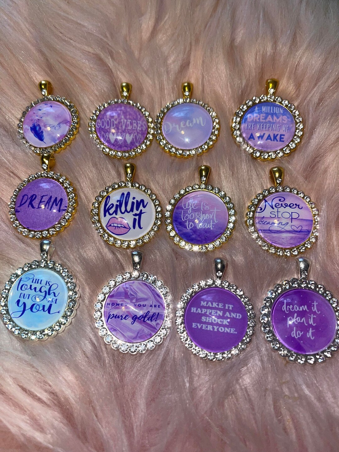 Boss Moves Bling Tray Charms or Precut Photos Only - Etsy