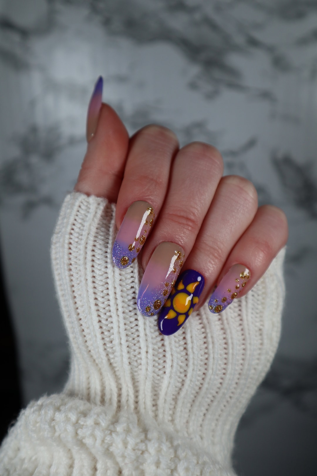 Tangled Inspired | Floating Lanterns | Sun | Pink & Purple | Acrylic ...