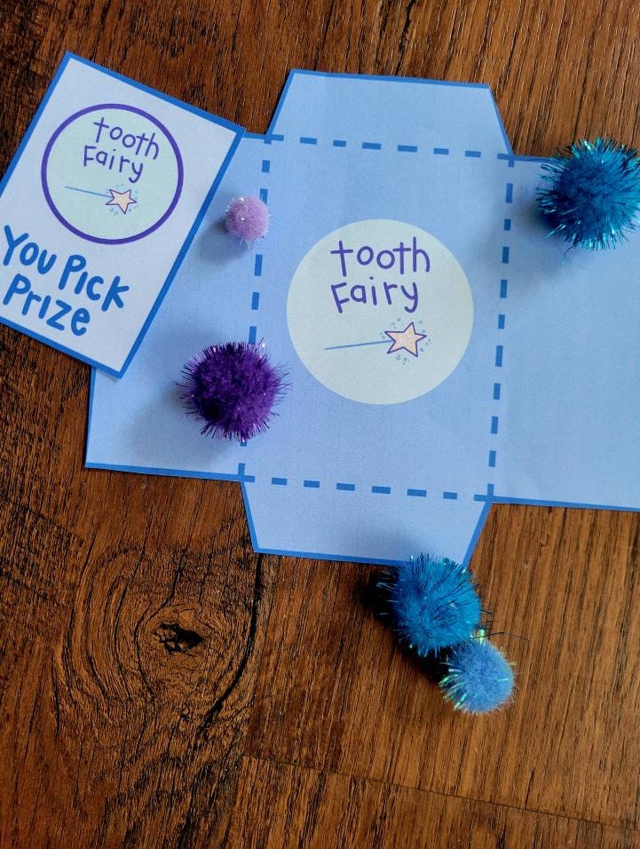 Tooth Fairy Printable Envelope for Under Pillow With BONUS Printable ...