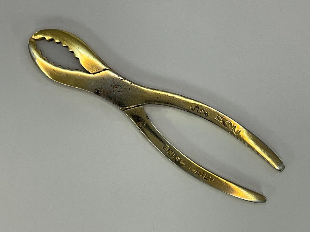 French Vintage Henri Maire Gold Coloured Metal Champagne Pliers. - Etsy