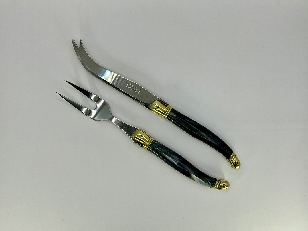 French Vintage LAGUIOLE Cheese Set of 2 Including a Cheese Knife and ...