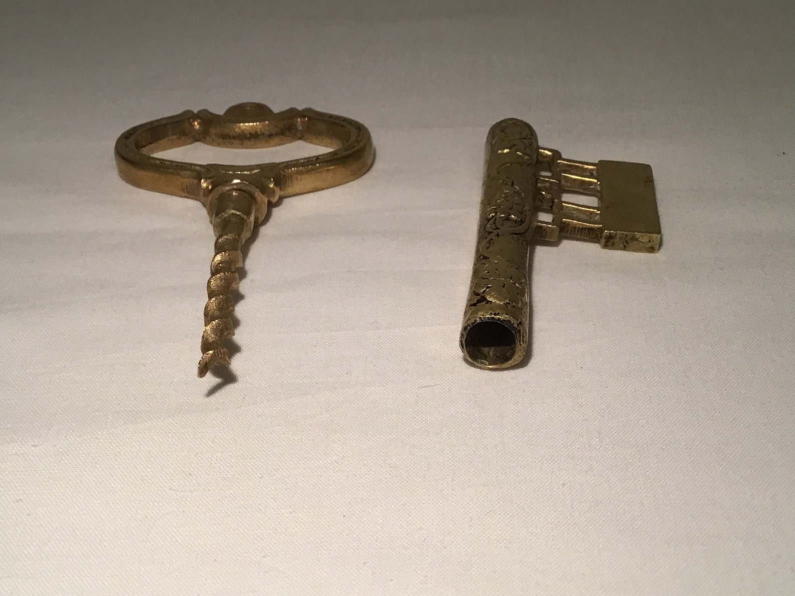 Stunning French Vintage Ornate Solid Brass Chateau Key Bottle Opener ...
