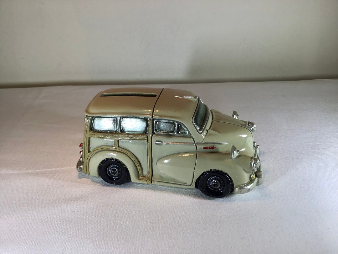 Collectible Vintage Ceramic Morris Car Money Box. A Delightful Ceramic ...