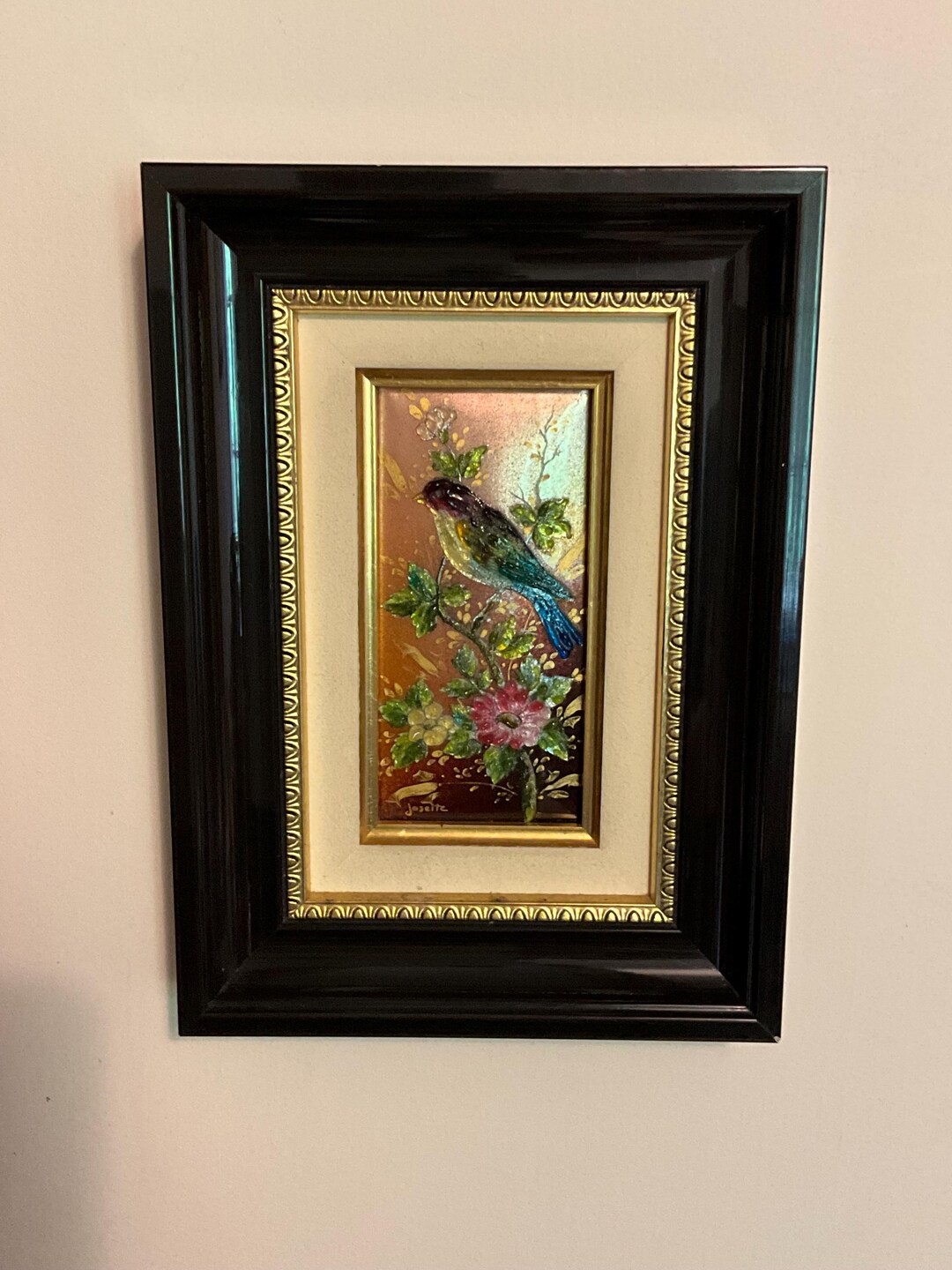 Stunning French Vintage Collectible Original Authentic Signed & Hand ...