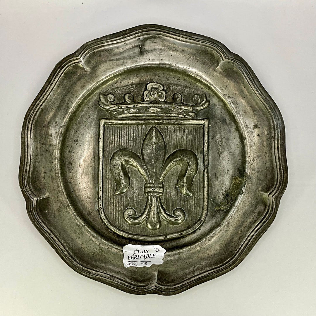 Collectable French Vintage Hand Made Silver Pewter / Etain Art Nouveau ...