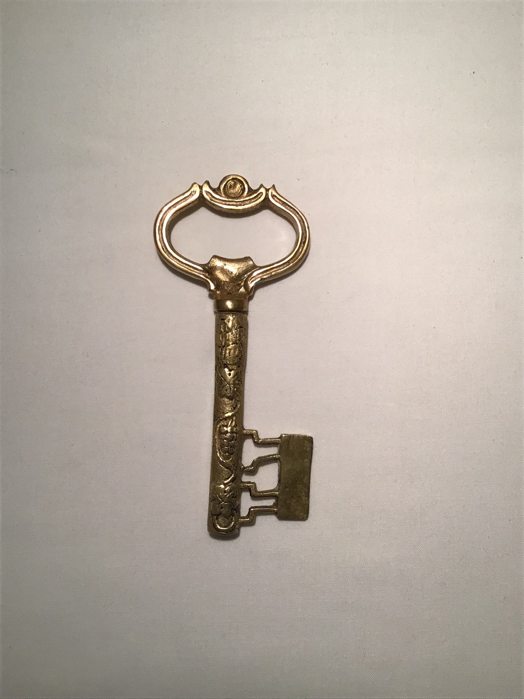 Stunning French Vintage Ornate Solid Brass Chateau Key Bottle Opener ...