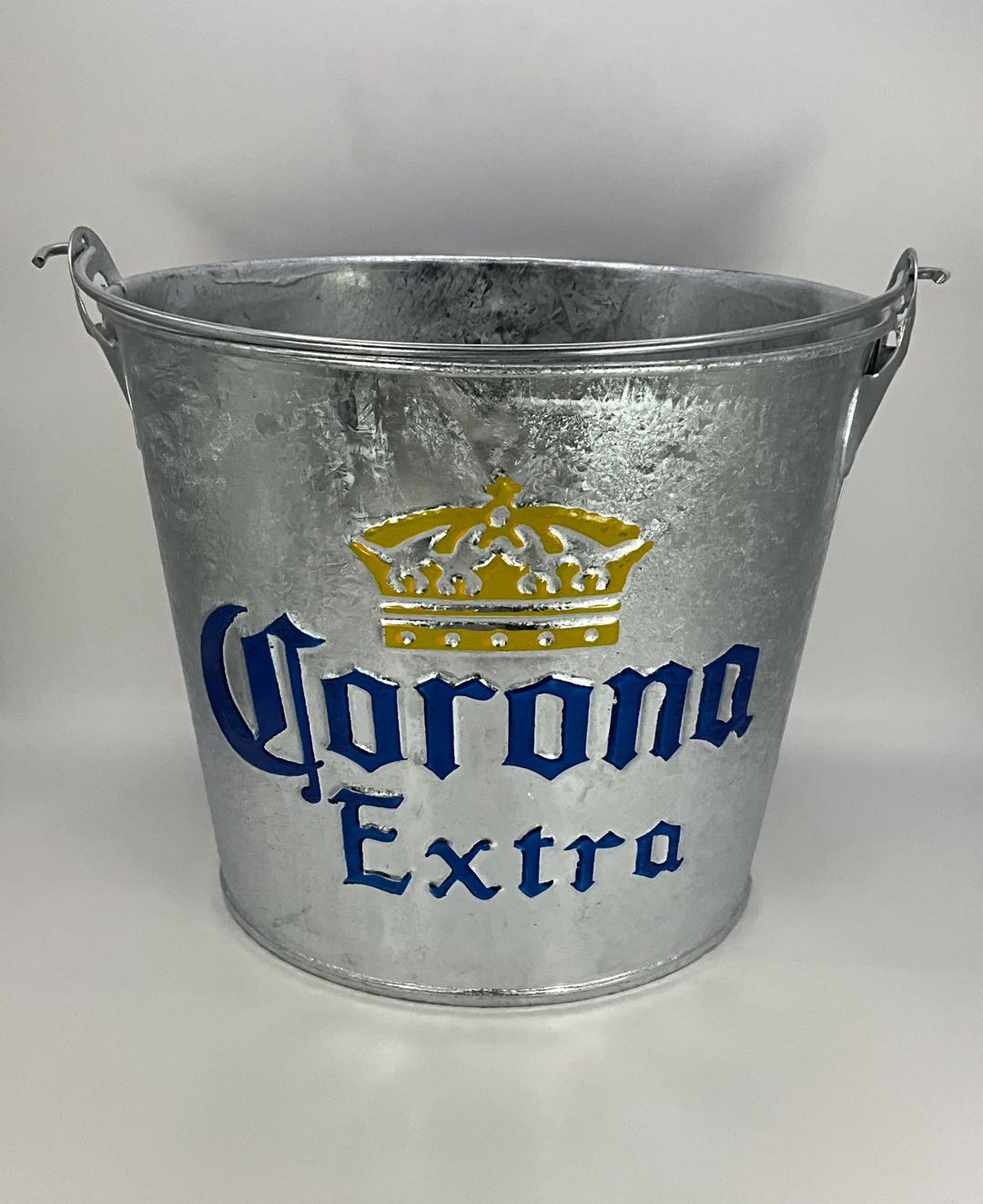 Corona Galvanized Beer Bucket / Ice Bucket / Seau à Champagne / Barware ...