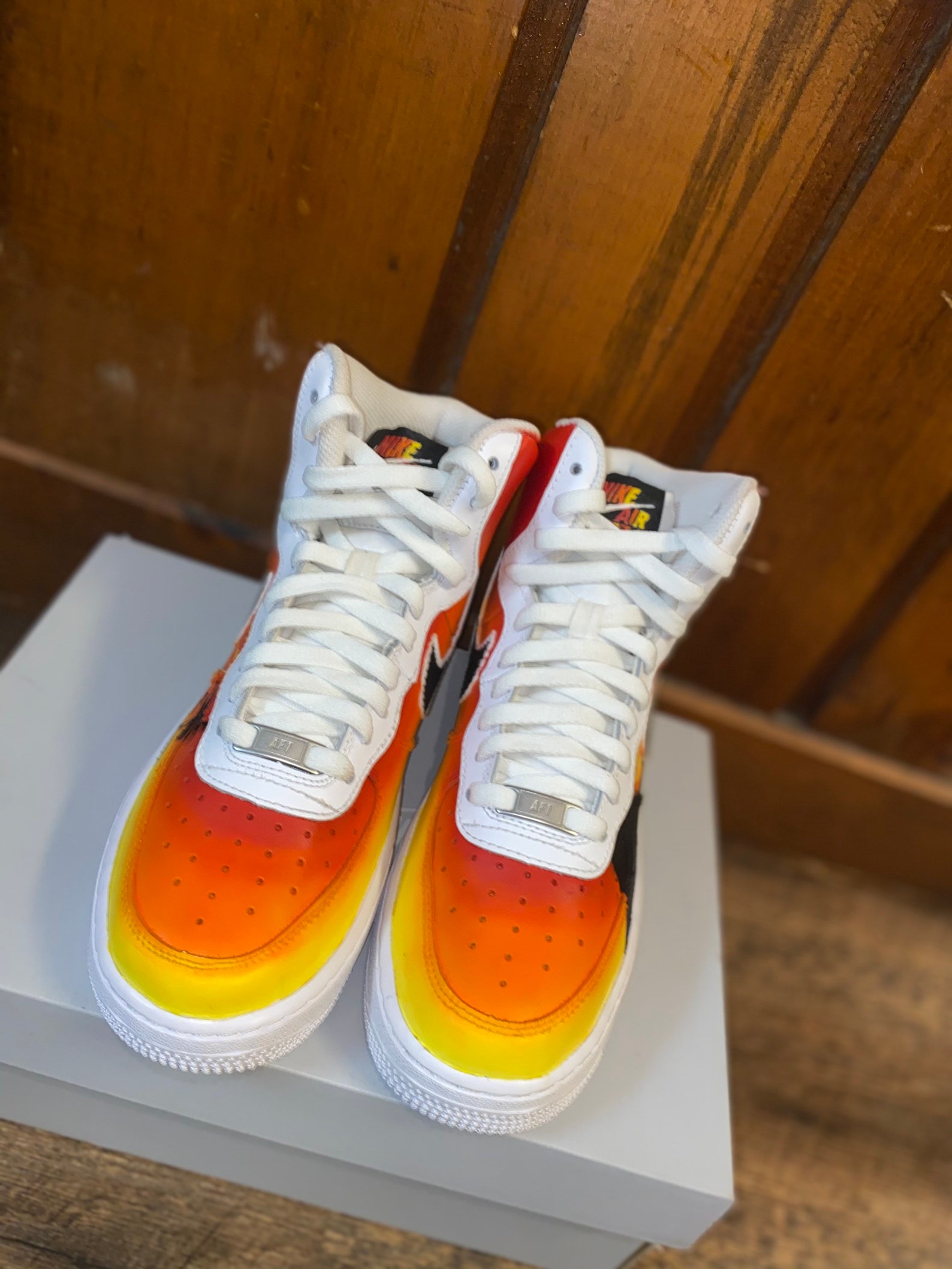Af1 Customs Beach Sunset - Etsy